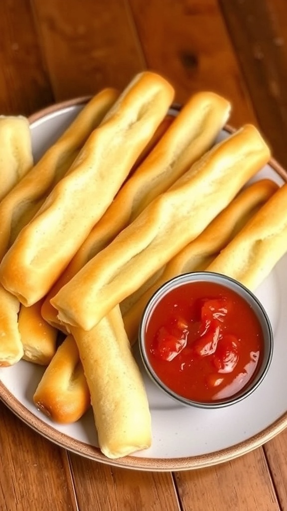 Homemade Bread Machine Breadsticks Recipe